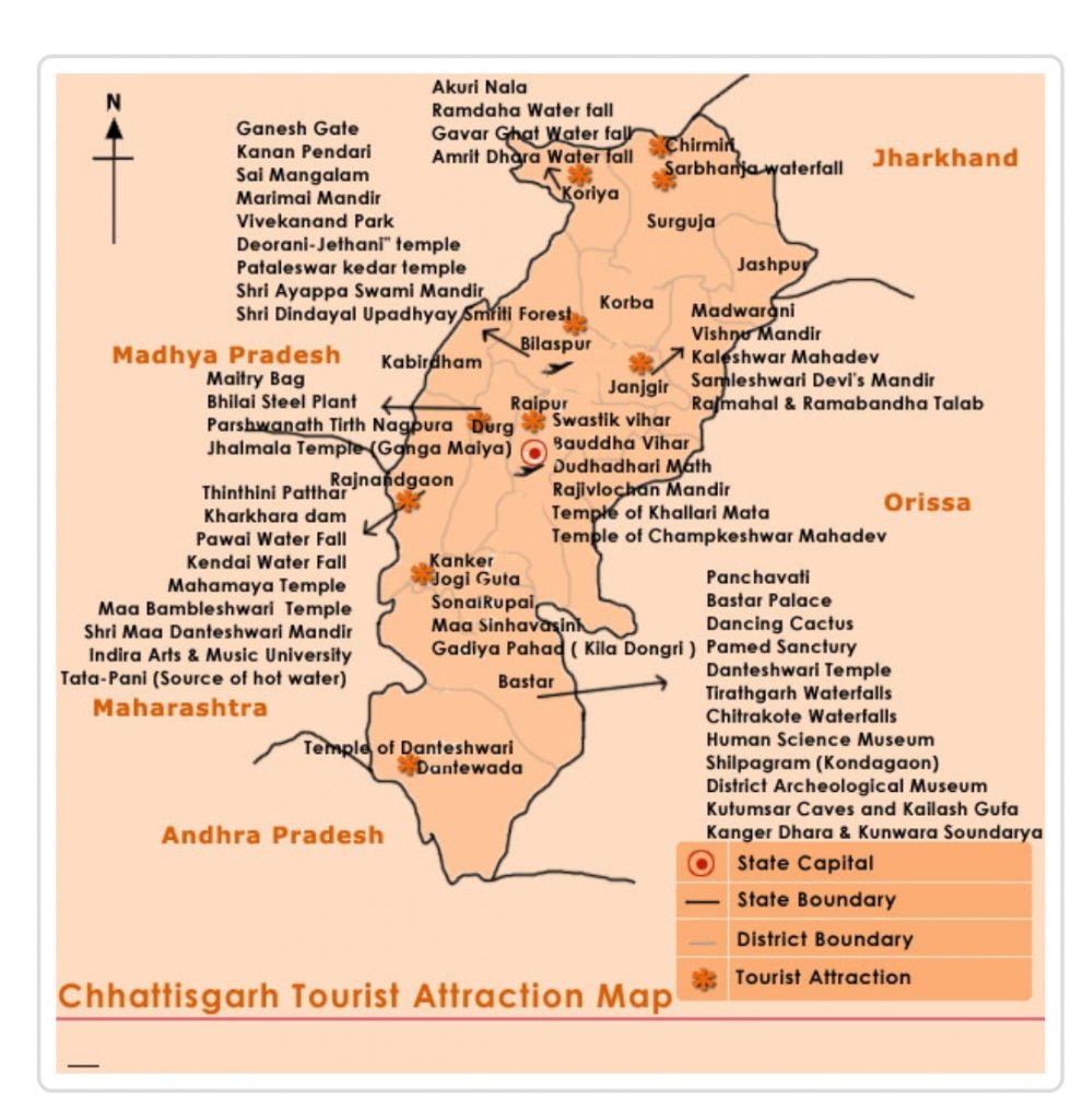 CHHATTISGARH FACTS - My Tour Blog FACTS ABOUT CHHATTISGARH